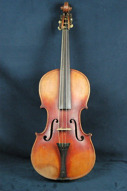 Antique Francois Salzard Violin. Mechanical Tuners. Player. | Reverb