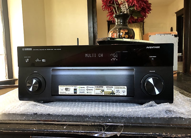 Yamaha AVENTAGE RX-A1040 7.2-Channel 4K UHD A/V Receiver with | Reverb