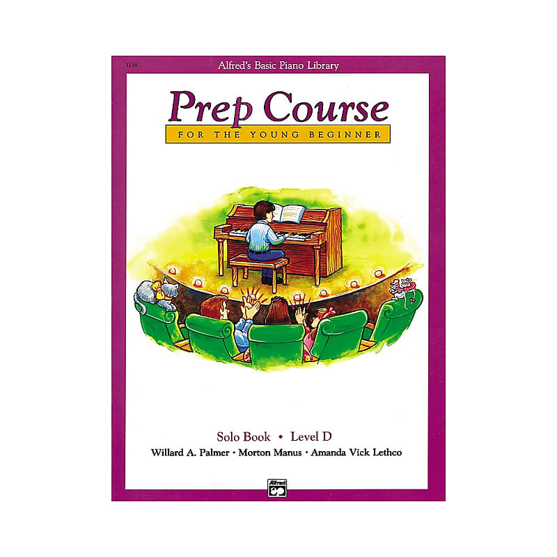 Alfred Alfred's Basic Piano Prep Course Solo Book D | Reverb