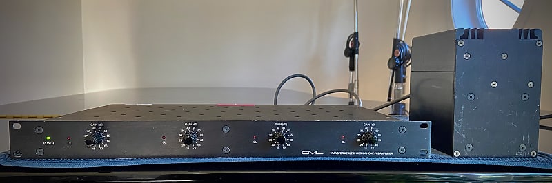GML 8304 4 Channel Mic Preamp including 8355 Power Supply | Reverb