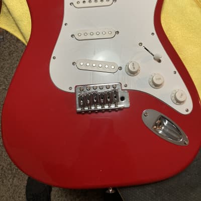 Epiphone S310 S210 Batwing - Red - loaded body | Reverb