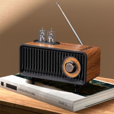 Vintage Radio - Gold | Reverb