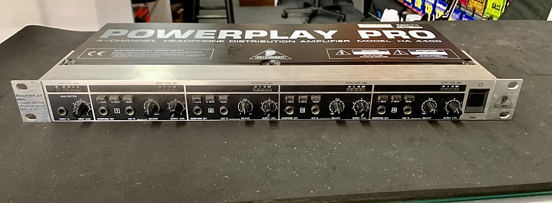 Behringer HA 4400 Powerplay Pro Headphone Amp 4 Channel | Reverb