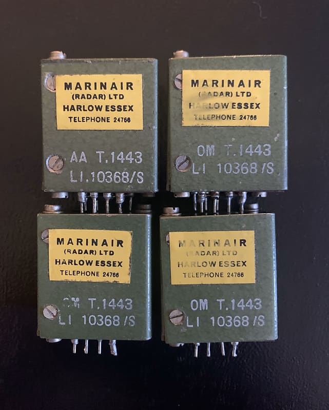 (4)Neve Marinair 1443 (10368) transformers | Reverb