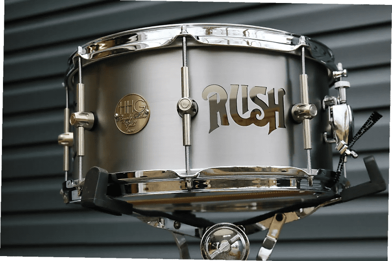 HHG Drums Rush Tribute Snare Drum- Carbon Steel 2023 Satin | Reverb