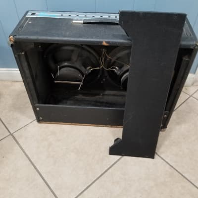 '70 Fender Twin Reverb Cabinet w/Faceplate | Reverb