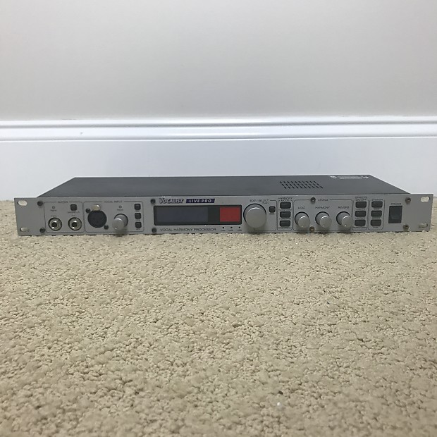 DigiTech Vocalist Live Pro Silver with FS3X Footswitch | Reverb