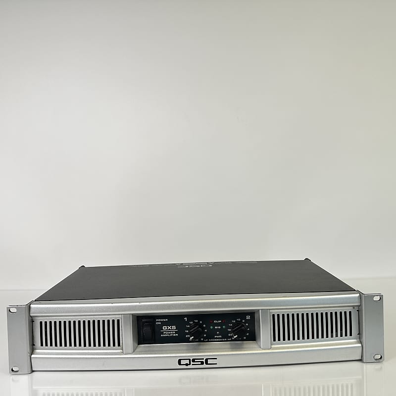 QSC GX5 700 Watts 4 Ohms 2 Channel Power Amplifier | Reverb UK