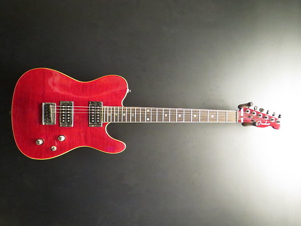 Fender Telecaster FMT HH Trans Red Tele Korean | Reverb