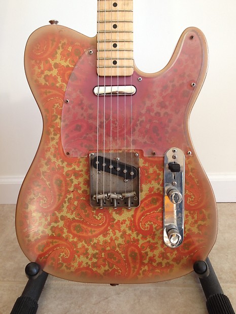 Bill Crook Paisley Telecaster Pre-2003! | Reverb