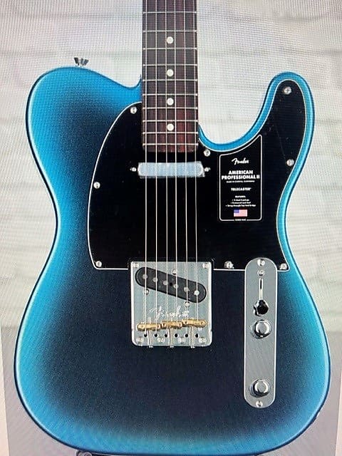 Fender AM Pro II Tele DK NIT 2022 Dark Night | Reverb