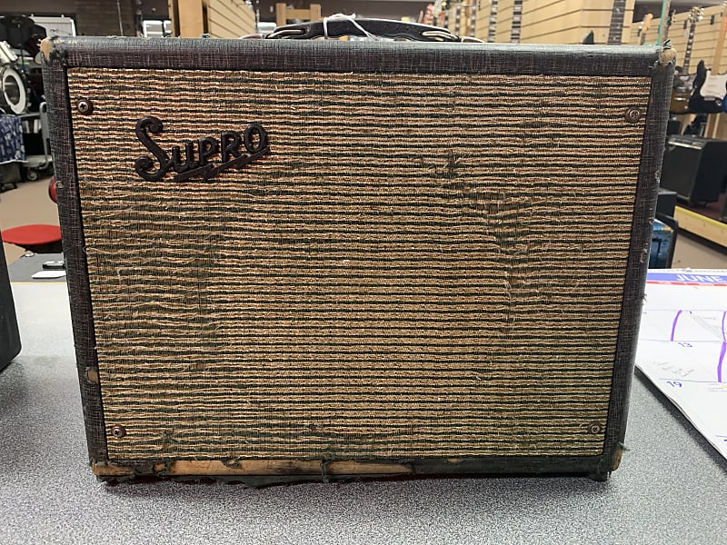 Supro 1600 Supreme 1960s Vintage Guitar Amp | Reverb