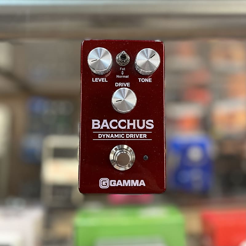 GAMMA Bacchus Dynamic Driver Effects Pedal - Red | Reverb