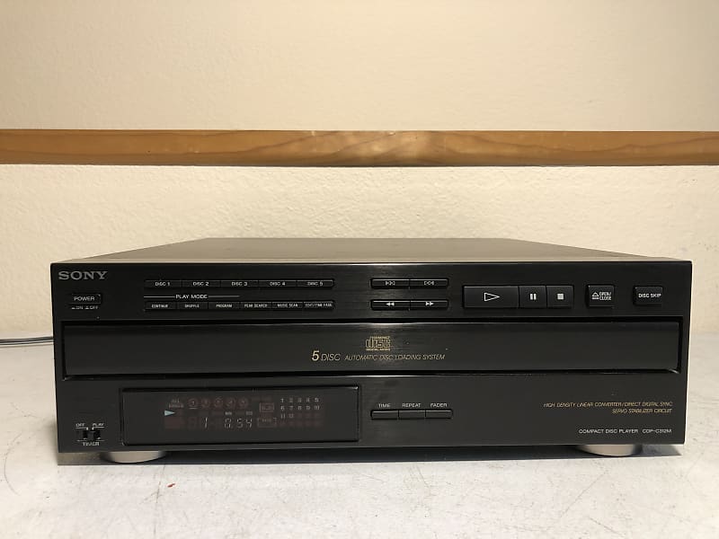 Sony CDP-C312M CD Changer 5 Compact Disc Player HiFi Stereo | Reverb
