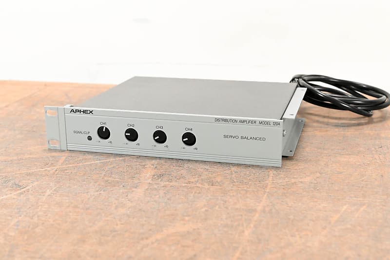 Aphex 120A Distribution Amplifier with 1 XLR Input and 4 XLR | Reverb