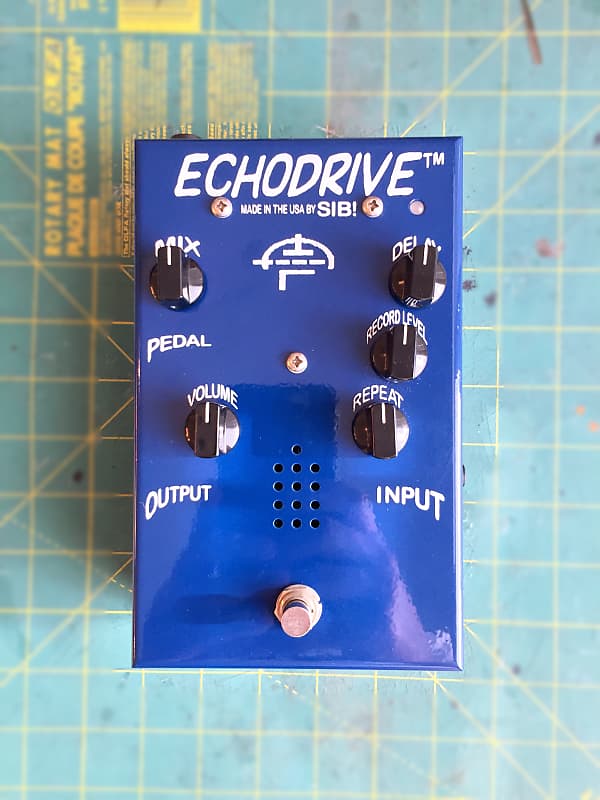 SIB *NOS MN3005* Electronics Echodrive Blue ANALOG Delay | Reverb