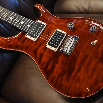PRS Wood Library CE 24 Quilt - Tortoise Shell #7608 | Reverb