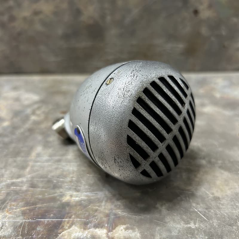 Vintage 1950's Shure 707A bullet w/ High Z Dynamic Harp Mic | Reverb