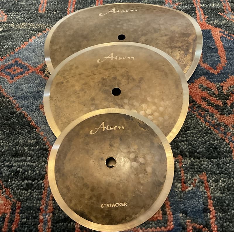Aisen Cymbals Clap Stack (6”/8”/10”) | Reverb
