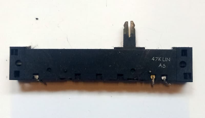 47K Lin Radiohm Slide Audio Potentiometer | Reverb