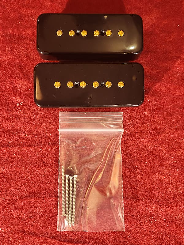 Seymour Duncan P90 Pickup Pair Black P-90N PRS-SP90B IBC97 | Reverb