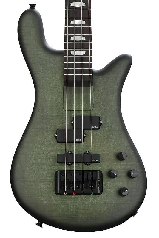 Spector Euro 4 LX Bolt-On Electric Bass Guitar - Haunted Moss | Reverb