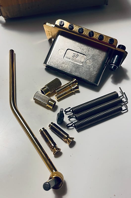 Schaller Vintage Tremolo G Gold Strato | Reverb