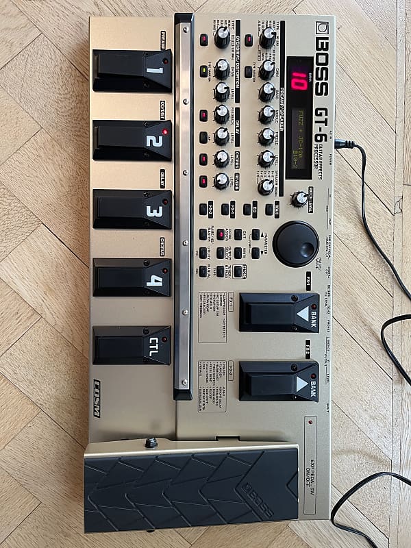 Boss GT-6 Multi-Effect Unit 2010s - Gold | Reverb