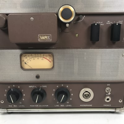 Ampex 602 Tube Preamp & Reel to Reel Tape Recorder | Reverb Australia