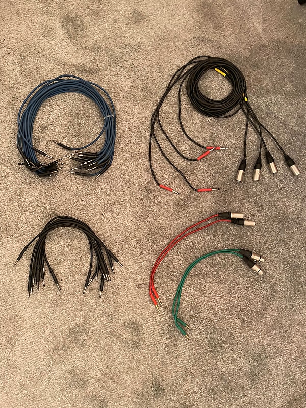 LOT BANTAM CABLES PRO ADC B2B | Reverb