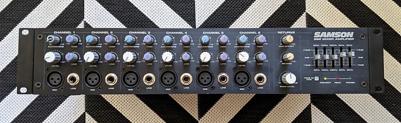 Samson S62 Mixer Amplifier Black | Reverb