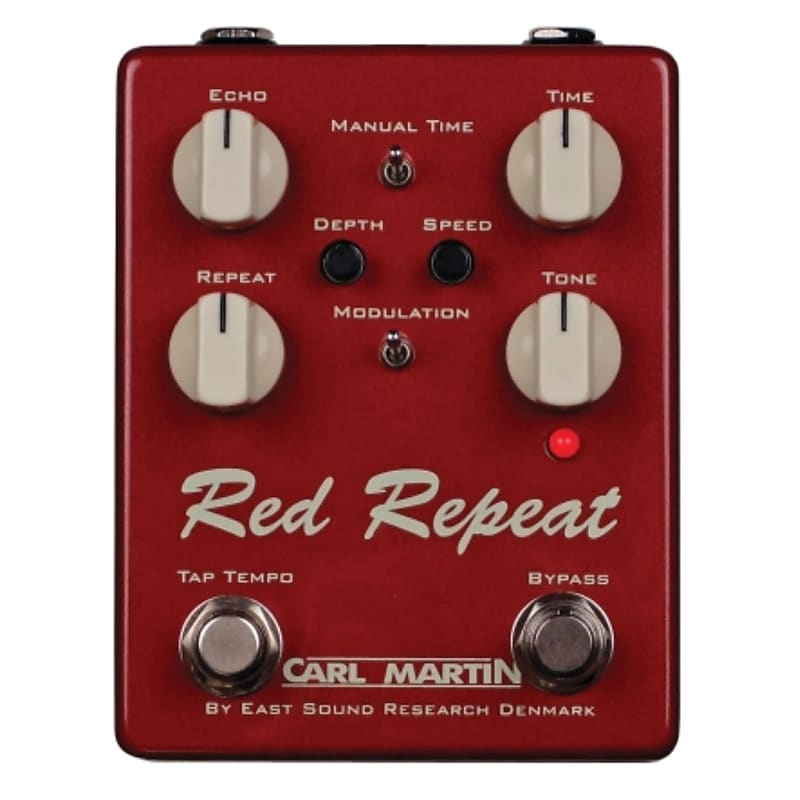 Carl Martin Red Repeat 2016 Edition Pedal *USA Small | Reverb
