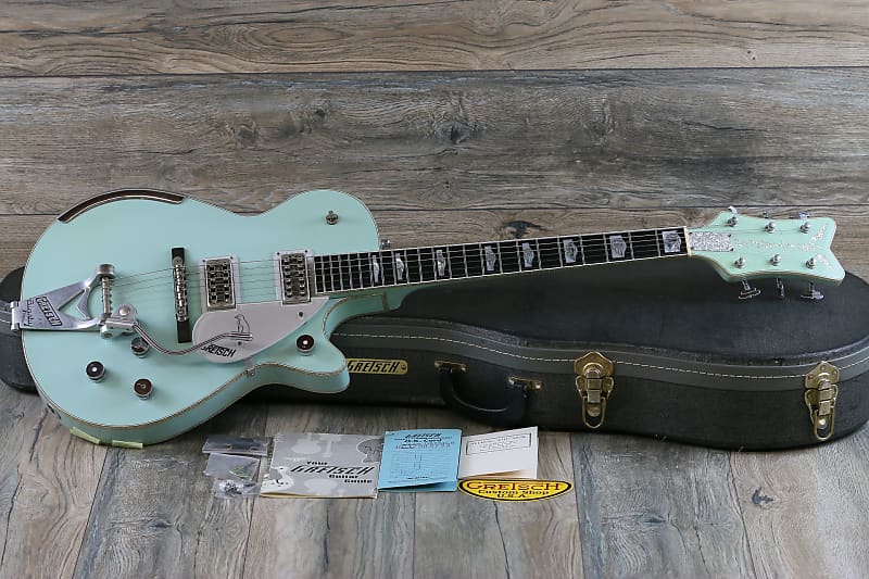 MINTY! Gretsch G6134CS Steven Stern Masterbuilt Aged Penguin | Reverb