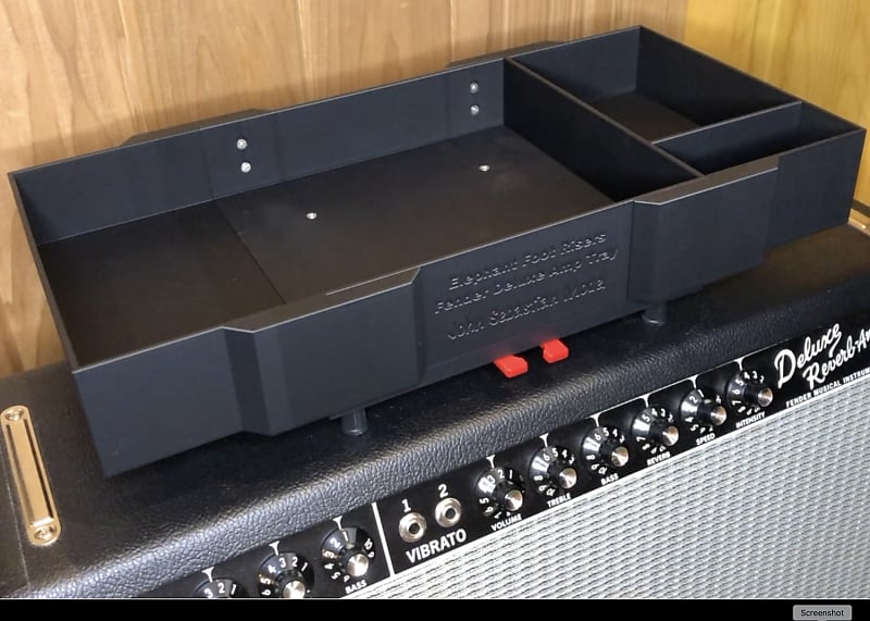 Elephant Foot Risers Amp Top Jumbo Utility Tray - Black | Reverb