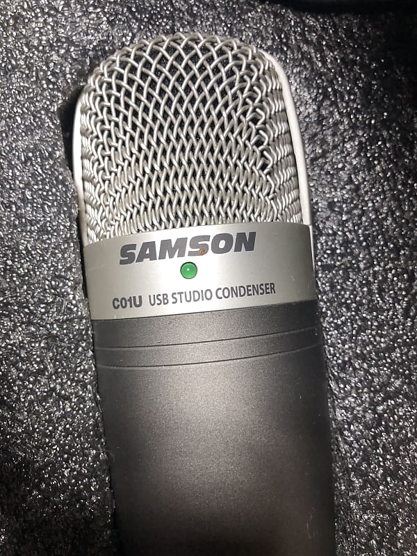 Samson C01U studio condenser microphone with accessories & | Reverb