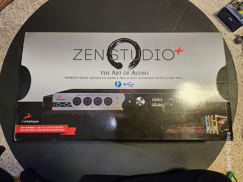 Antelope Audio Zen Studio + Portable w/ 12 Class A Mic | Reverb