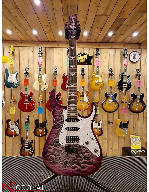 Schecter BANSHEE EXTREME-6-TR-R Aurora Burst | Reverb