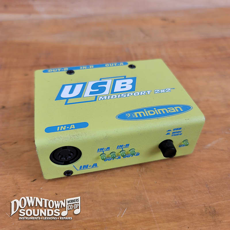 Midiman Midisport 2x2 Midi to USB Interface | Reverb