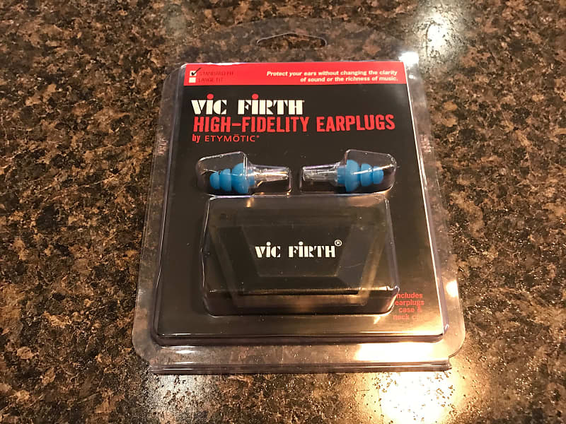 Vic Firth blue standard fit 12db noise reduction hearing | Reverb