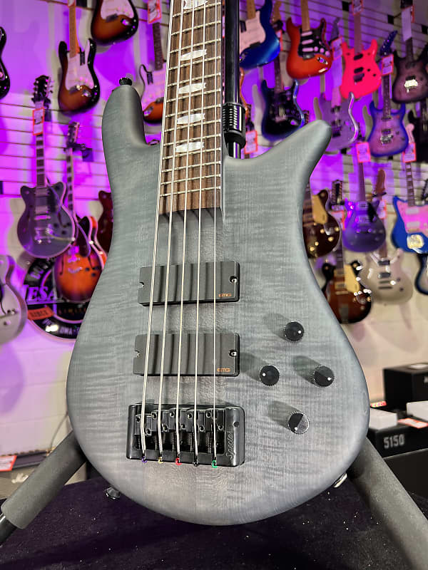 Spector Euro5 LX Bass Guitar - Trans Black Stain Matte *FREE | Reverb