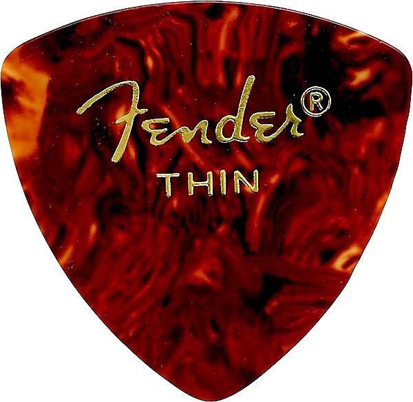 Fender 346 Shape Picks, Shell, Thin, 12 Count 2016 | Reverb