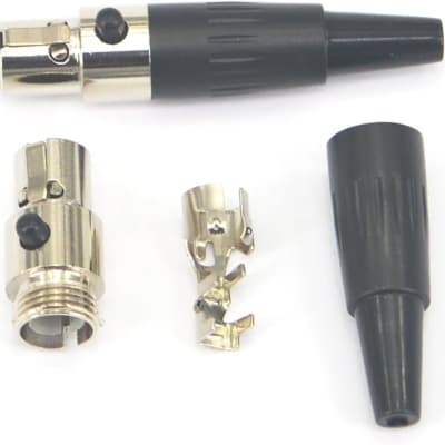 Mini XLR TA4F 4Pin Female Audio Connector Microphone Cable | Reverb