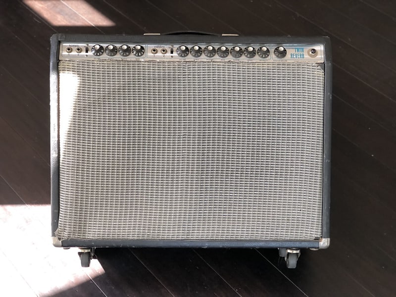 Fender Twin Reverb 1975 Silverface | Reverb