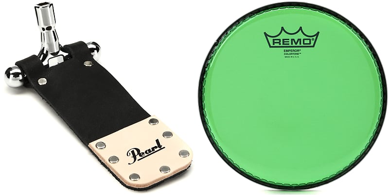 Pearl Drum Key Flip Mute Bundle with Remo Emperor Colortone | Reverb