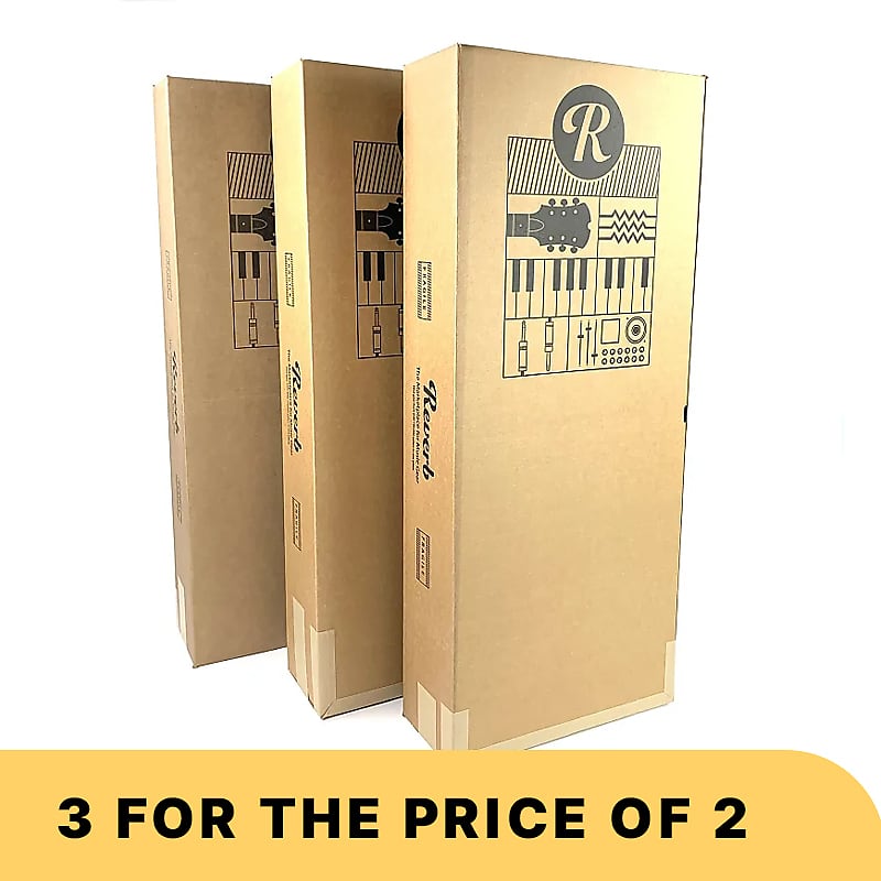 48" Reverb 3-Pack Boxes | 3 for the Price of 2! | SAVES ON | Reverb