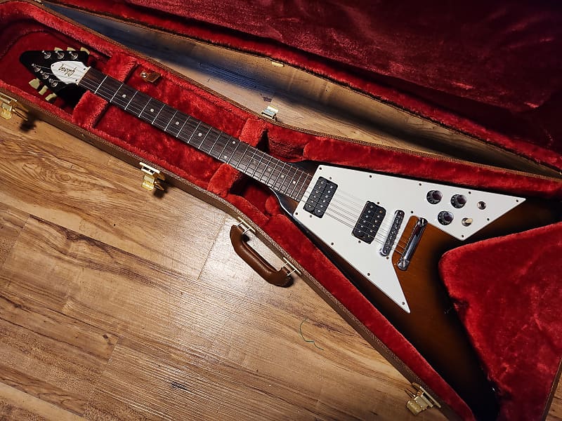 Gibson Flying V Vee 1989 - Sunburst | Reverb