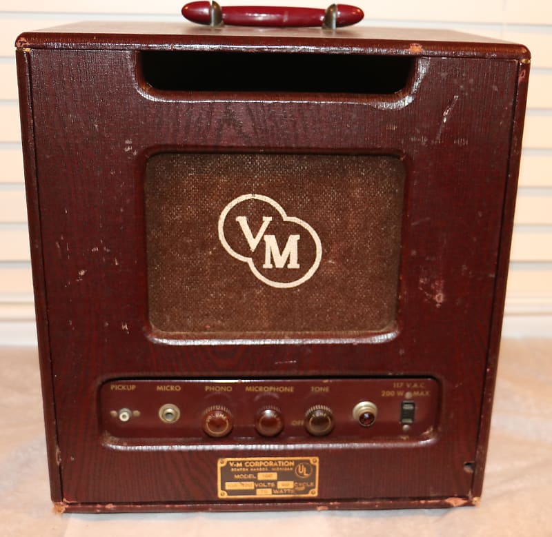Vintage Voice Of Music VM Model 160 Amplifier w/Jensen 10" | Reverb