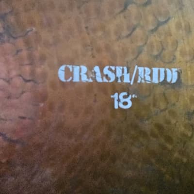 Paiste 18" RUDE Crash/Ride 1982 | Reverb