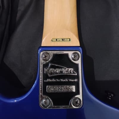 2008 Kramer Explorer Imperial S-404S Metallic Blue w/GIGBAG | Reverb
