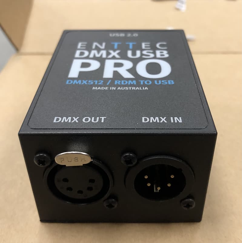Enttec DMX USB Pro 2.0 2022 - Matte black | Reverb